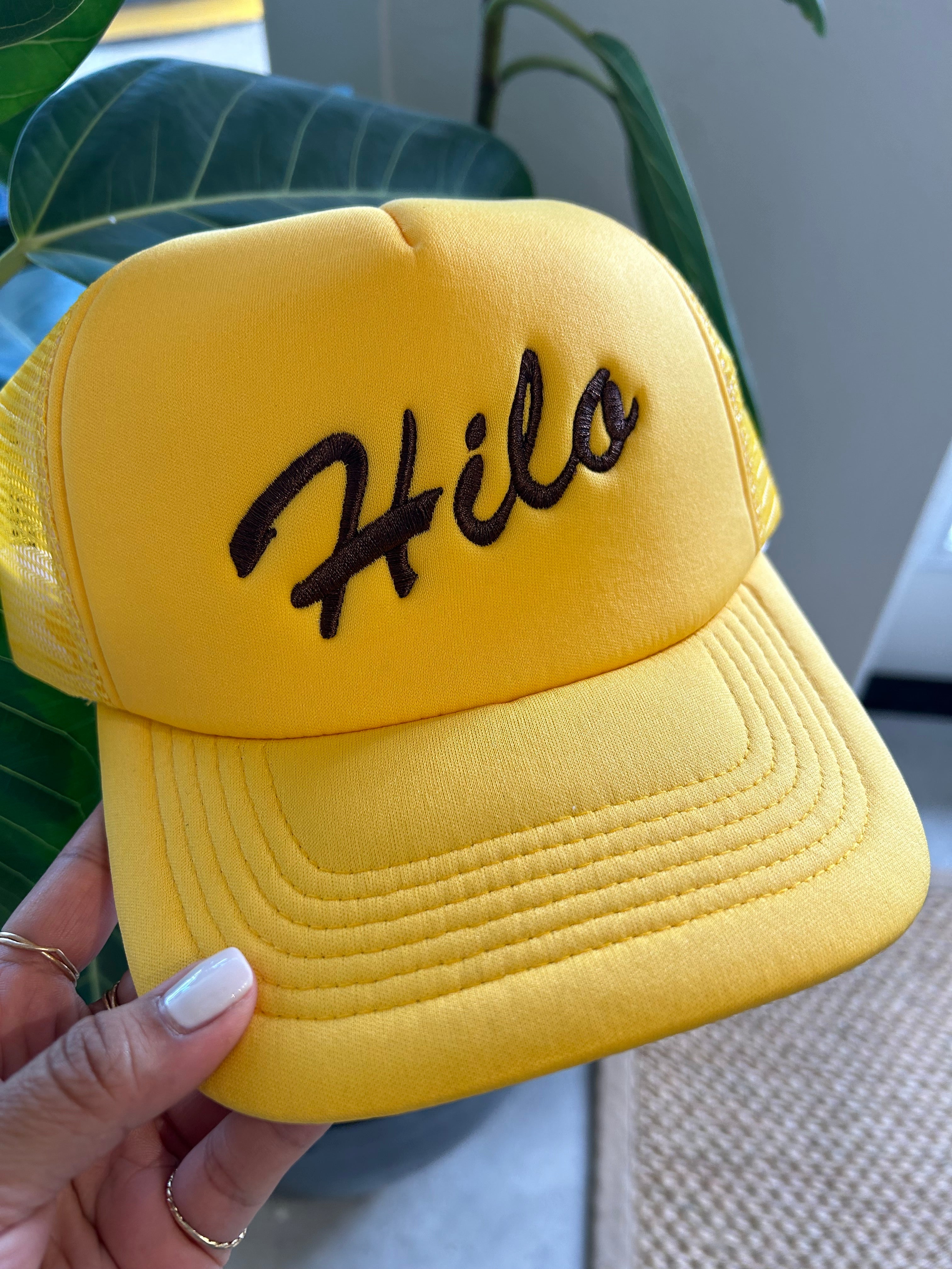 Hilo Trucker - Drive-In - Yellow – Hideaway Hilo